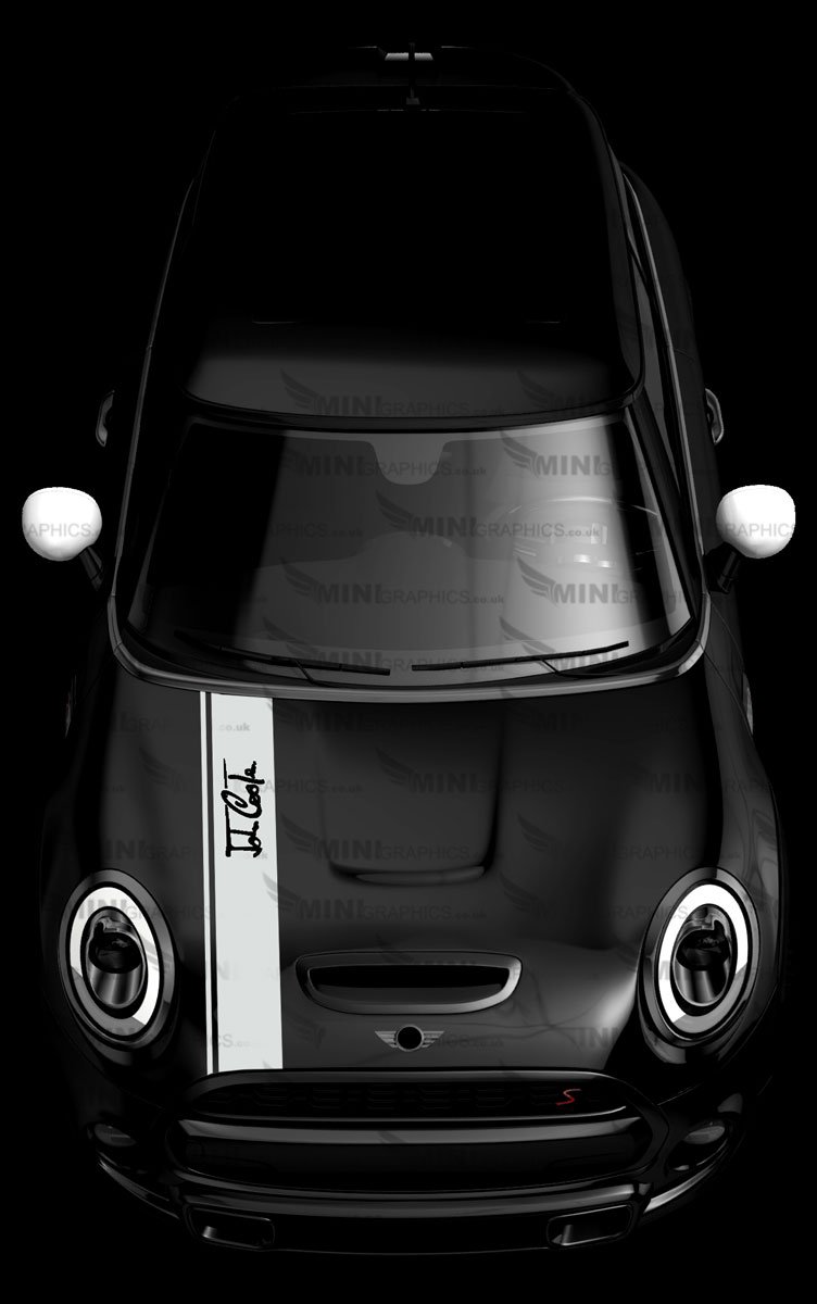 MINI Graphics Bonnet Viper Stripe - John Cooper Styled Pattern